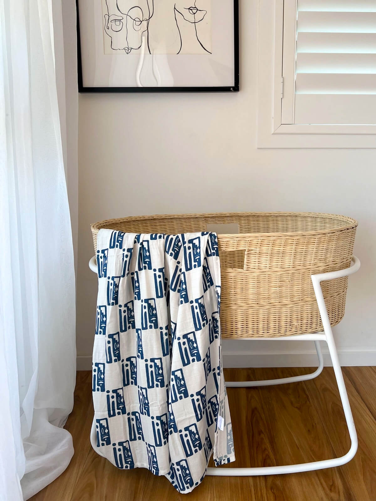 Seaka Boo Swaddle Wrap - Yumi | The Scouted co. – The Scouted Co.